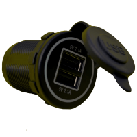 CRAZEDPILOT USB PANEL POWER ADAPTER FOR AIRCRAFT 6-30V INPUT | Aircraft ...