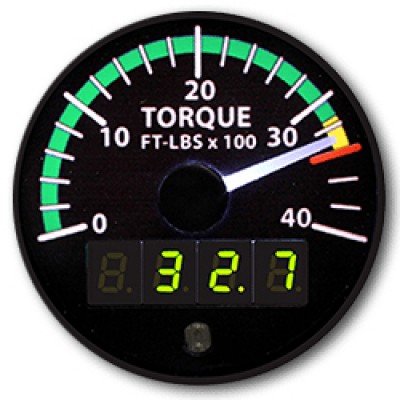 ELECTRONICS INTERNATIONAL TR-1-TQ ENGINE TORQUE GAUGE | Aircraft Spruce