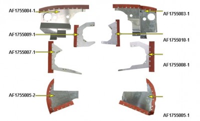 CESSNA 177 FIXED GEAR BAFFLES | Aircraft Spruce