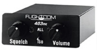 FLIGHTCOM 403MC PANEL MOUNT INTERCOM | Aircraft Spruce