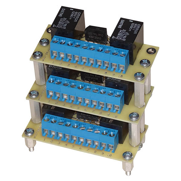 Ae Three Axis Relay Board, 10A, 12V | Aircraft Spruce