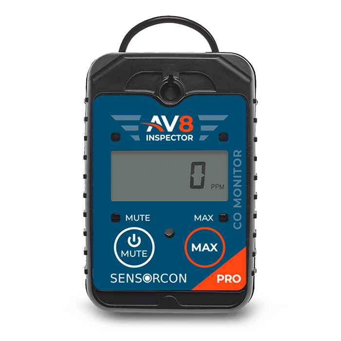 Sensorcon AV8 Inspector Pro Portable Carbon Monoxide Monitor | Aircraft ...