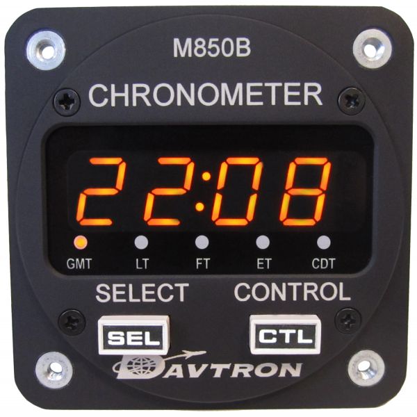 Davtron M850B FAA Approved Chronometer | Aircraft Spruce