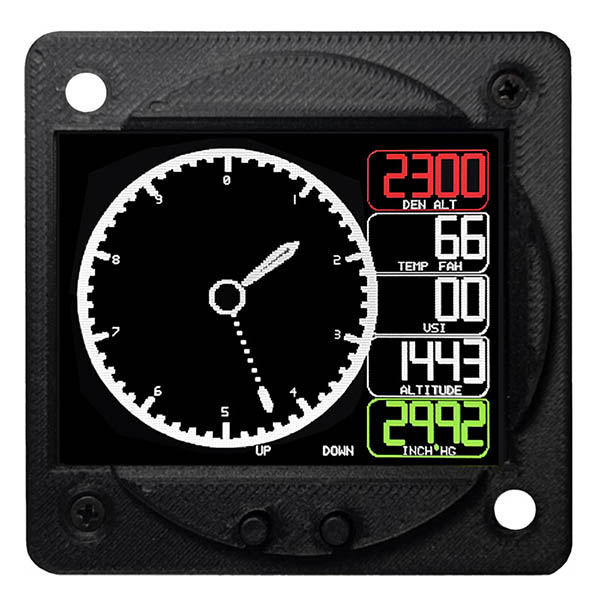 Radiant Digital Altimeter - Density Altitude With Outside Air ...