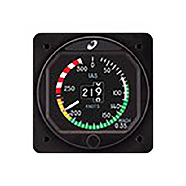 Mid-Continent Flex MD23-225 Digital Airspeed Indicator Configurable LCD ...