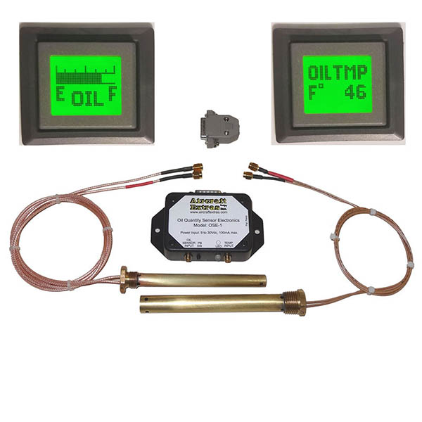 Oil Quantity Sensor with Oil Temperature Sensing | Aircraft Spruce