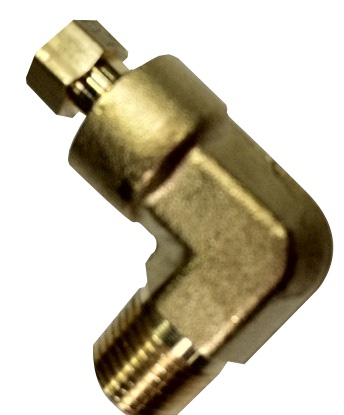 90 Deg Compression Fitting 1/8 NPT | Aircraft Spruce