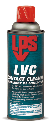 LPS CFC Free Nu Lvc Contact Cleaner | Aircraft Spruce