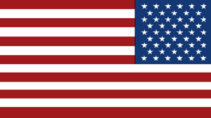 American Flag Straight Decal Right | Aircraft Spruce