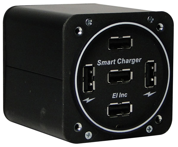 Electronics International USB-6A Smart Charger For CGR-30P | Aircraft ...