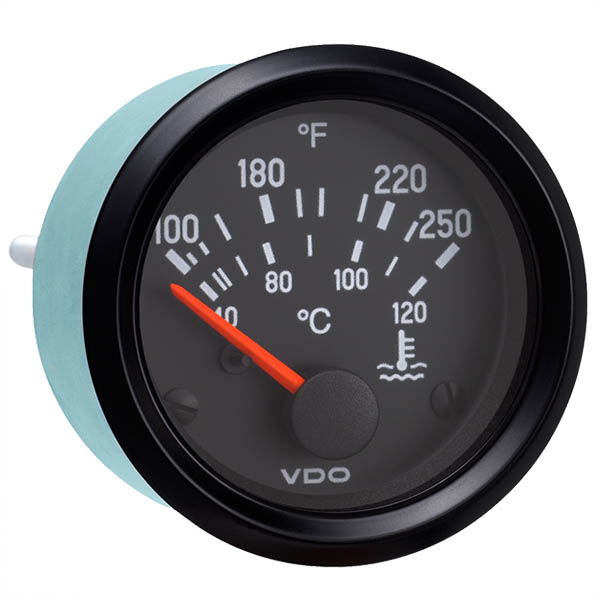 VDO Water Temperature Gauge For VDO Sender - 1200C | Aircraft Spruce