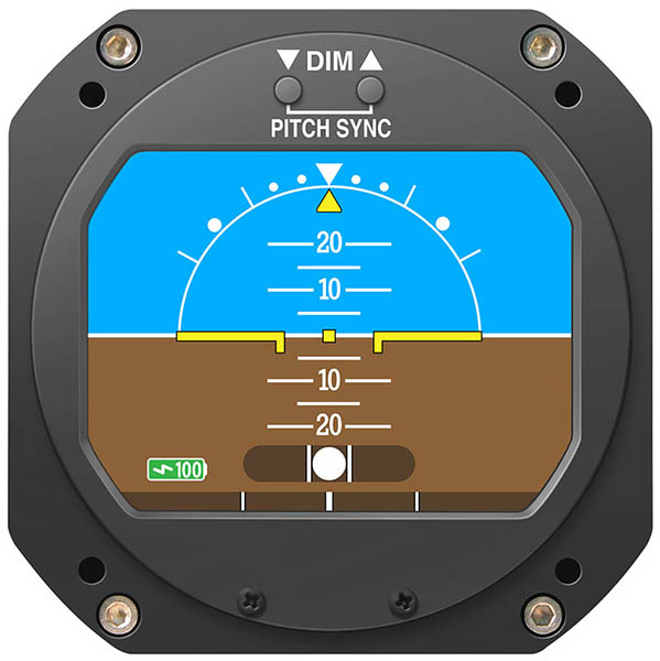 RC Allen RCA2610-3 Digital Attitude With Slip Ind, Turn Rate | Aircraft ...