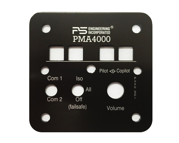 PS Engineering 2-1/4 Inch Optional Mounting Plate For PMA4000 ...