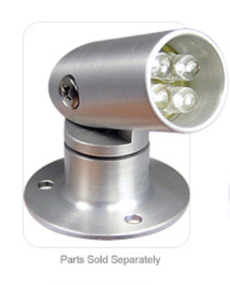 LED COCKPIT LIGHT FLUSH MOUNT ADAPTER | Aircraft Spruce