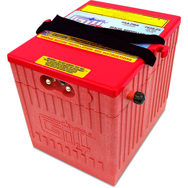 Gill LT 7639-25 Sealed Battery | Aircraft Spruce