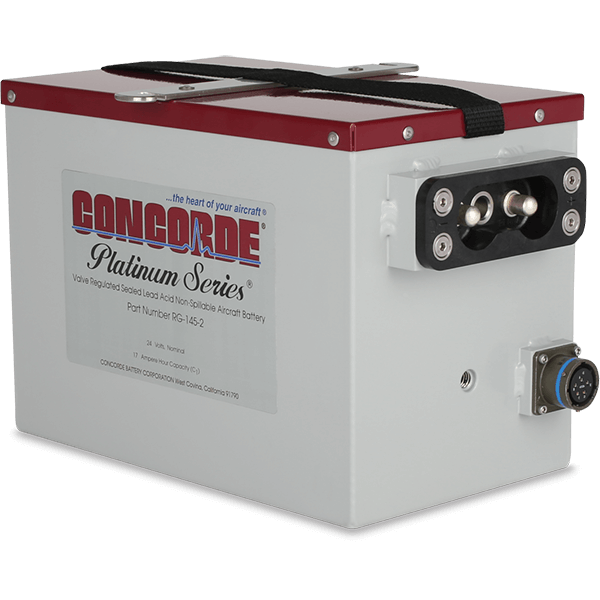 Concorde RG-145-2 Aircraft Battery | Aircraft Spruce