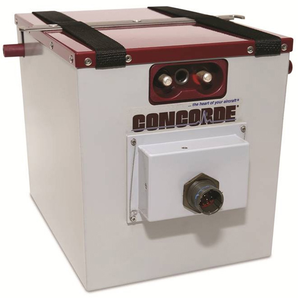 Concorde RG-390E/LH Aircraft Heated Battery | Aircraft Spruce
