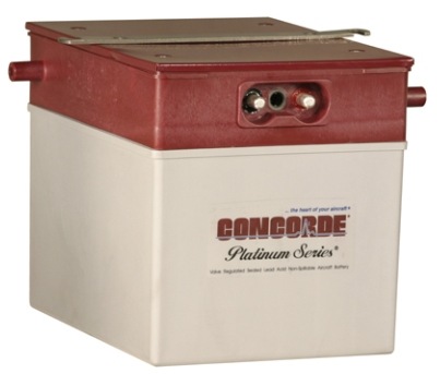 Concorde RG-390E/25S Aircraft Battery | Aircraft Spruce