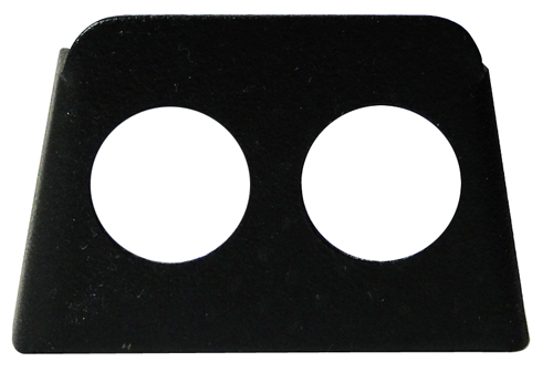 2 Hole Bracket For Nexus Jack Tjt-120 Under Panel Mount Aluminum Black ...