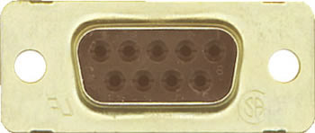 9 Pin Female D Connector / Crimp Shell | Aircraft Spruce