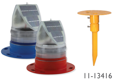 Avlite AV-70 2200 Foot Solar Powered LED Runway Lighting Kit | Aircraft ...