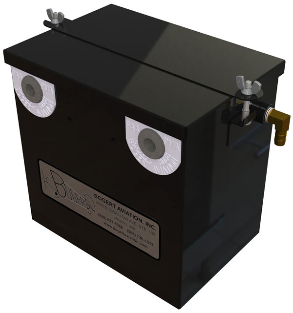 Bogert Stainless Steel Battery Box With Lid For Cessna 172 | Aircraft ...
