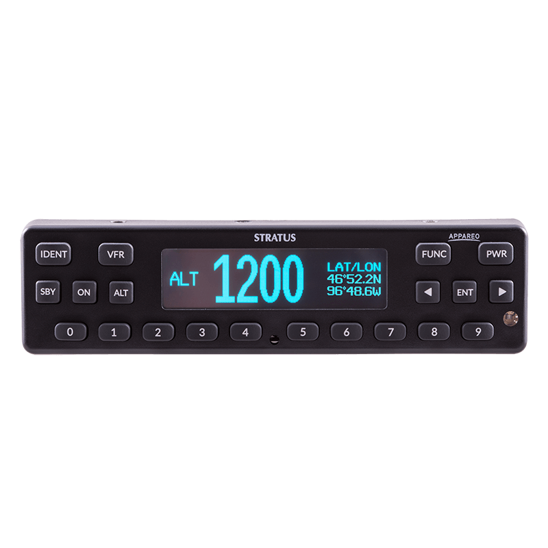 Appareo Stratus ES Digital Transponder For Certified Aircraft ...