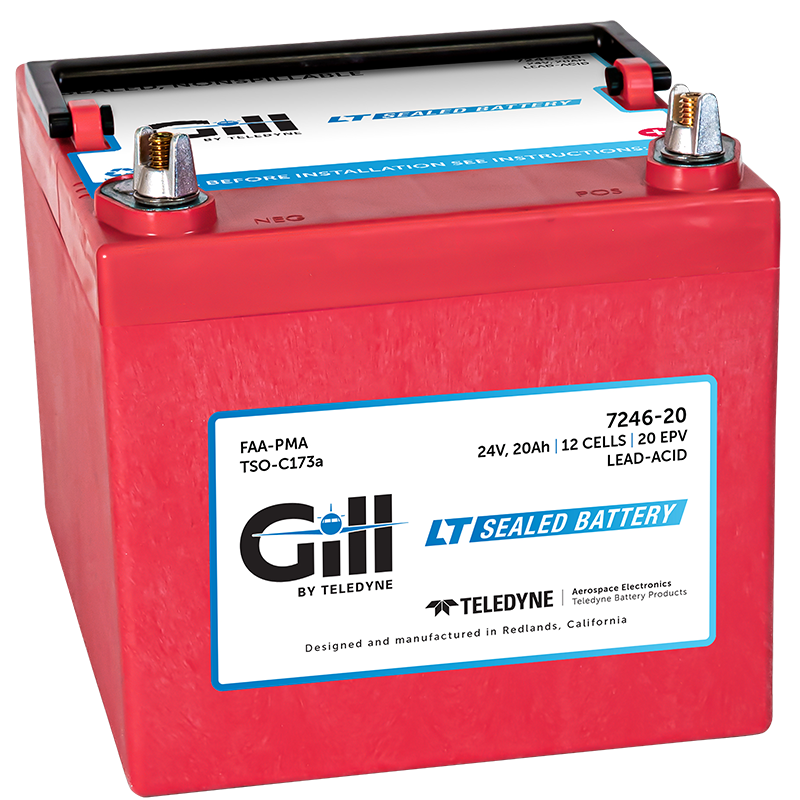 Gill 7246-20 Sealed Battery | Aircraft Spruce