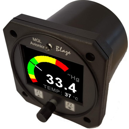 MGL Color Manifold Pressure / Rpm - Blaze Series | Aircraft Spruce