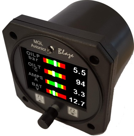 MGL Color Temperature / Pressure / Volts Display - Blaze Series ...