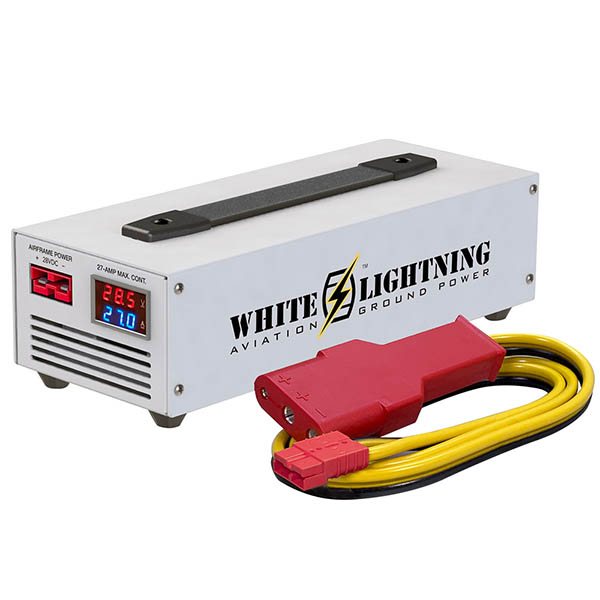 White Lightning M2827 28V Mini GPU For Certified Aircraft | Aircraft Spruce