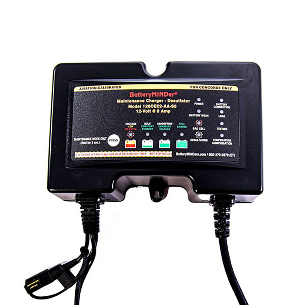 BatteryMINDer Aviation Battery Charger/Maintainer - 24 Volt | Aircraft ...