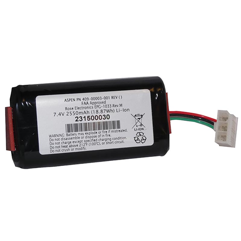 Aspen Avionics Battery 409-00003-001 | Aircraft Spruce