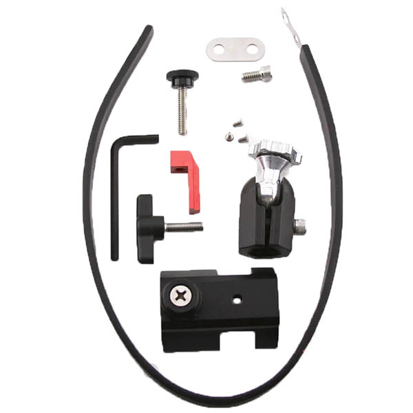 FliightFlix Rock Steady Strut/Skid Standard Ball Mount and Steel Strap ...