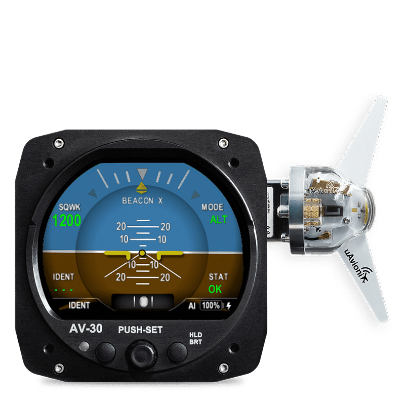 uAvionix TailBeacon X TSO + AV30-E Bundle for Experimental Aircraft ...