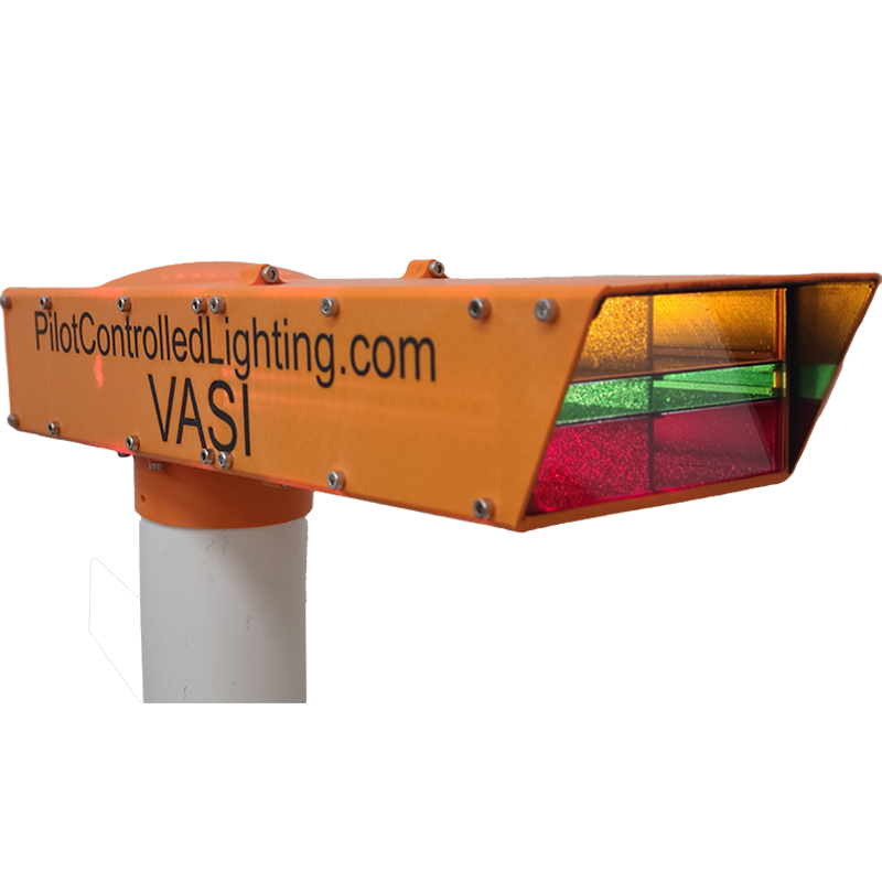 Pilot Controlled Lighting PCL-VASI Visual Approach Slope Indicator ...