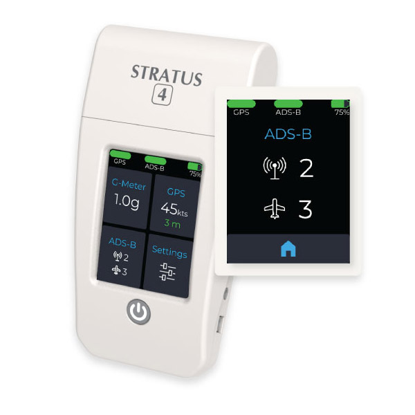 Appareo Stratus 4 Portable ADS-B / AHRS / GPS Receiver with Touchscreen ...