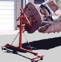 Bogert Fuselage Rotator With Wheels | Aircraft Spruce