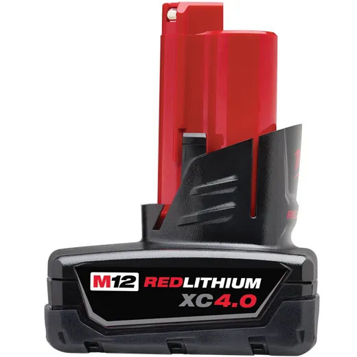 Milwaukee M12™ REDLITHIUM™ XC 4.0 Extended Capacity Battery Pack ...