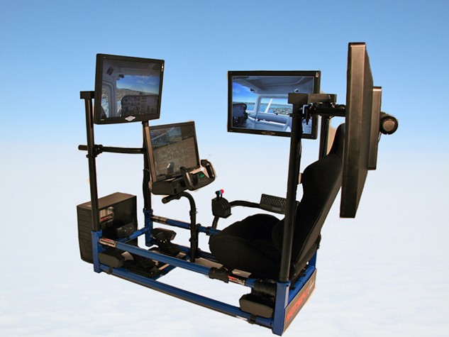 Hotseat Flight Sim Pilot Pro 4 With Intsrument Pod | Aircraft Spruce