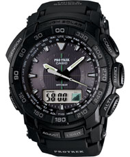 Casio Protrek Compass-Altitude-Pressure Watch Prg550-1A1 | Aircraft ...