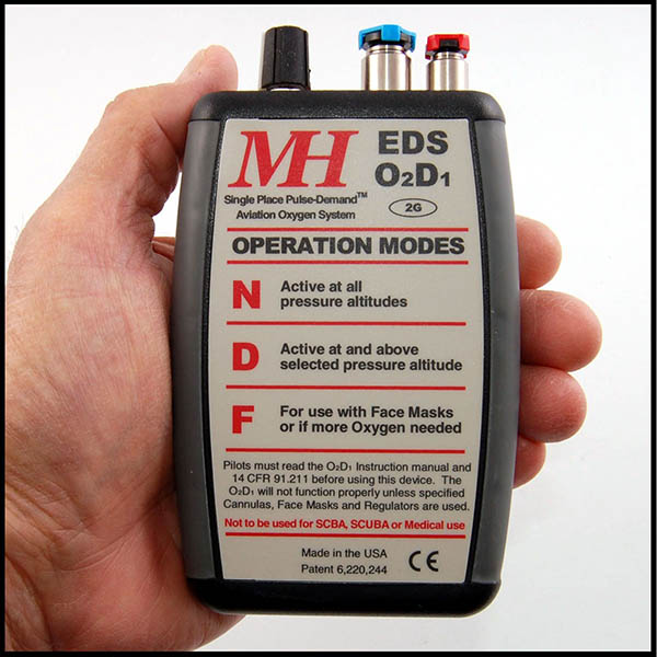 Mountain High Eds O2D1-2G / O2D2-2G Oxygen Systems | Aircraft Spruce