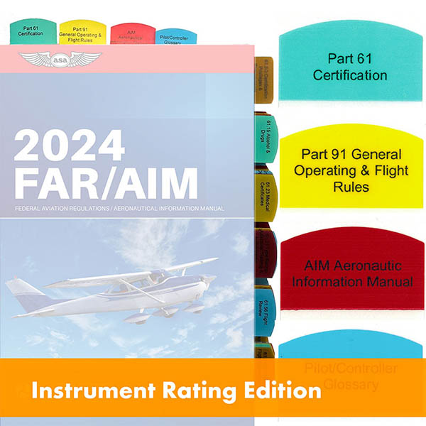 Tabs for FAR / AIM for Instrument Flight Rules - IFR - 50 tabs ...