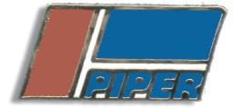 Piper Logo Pin | Aircraft Spruce
