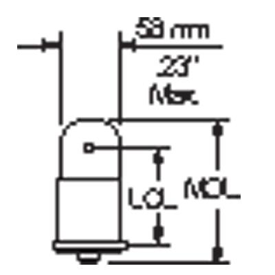 General Electric GE 385 Miniature Lamp | Aircraft Spruce