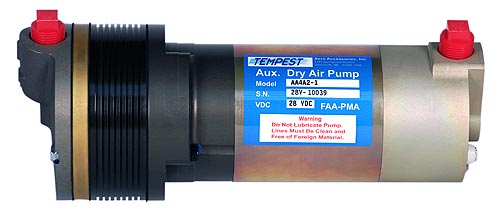 Tempest Electric Auxiliary Dry Air Pump | Aircraft Spruce