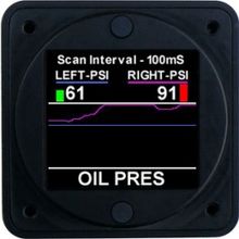 Aerospace Logic 200 - Dual Oil Pressure & Voltmeter Kit | Aircraft Spruce