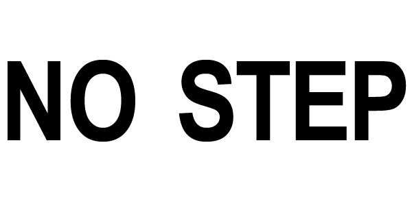 NO STEP DECALS | Aircraft Spruce