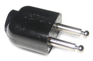 2-Pin Microphone Plug | Aircraft Spruce
