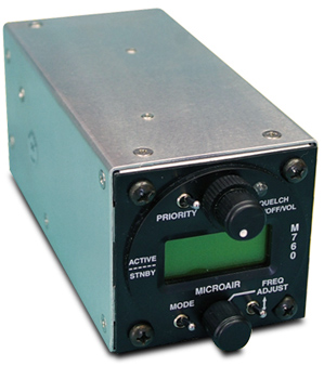 Microair M760 Rev Q Transceiver | Aircraft Spruce